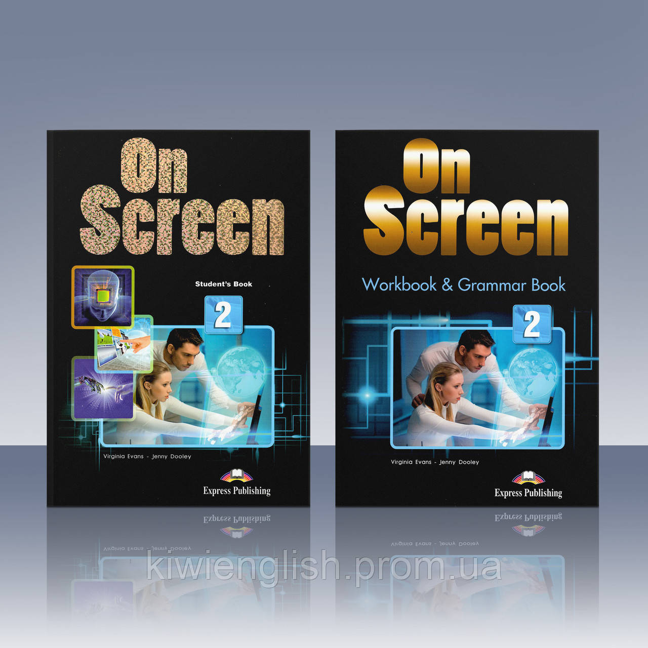 On Screen 2 Student's Book + Workbook & Grammar Book (ID#2212343057 ...