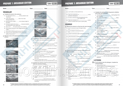Prepare НУШ 7 Test Book (Joanna Kosta, Melanie Williams) / Тесты для 7 ...
