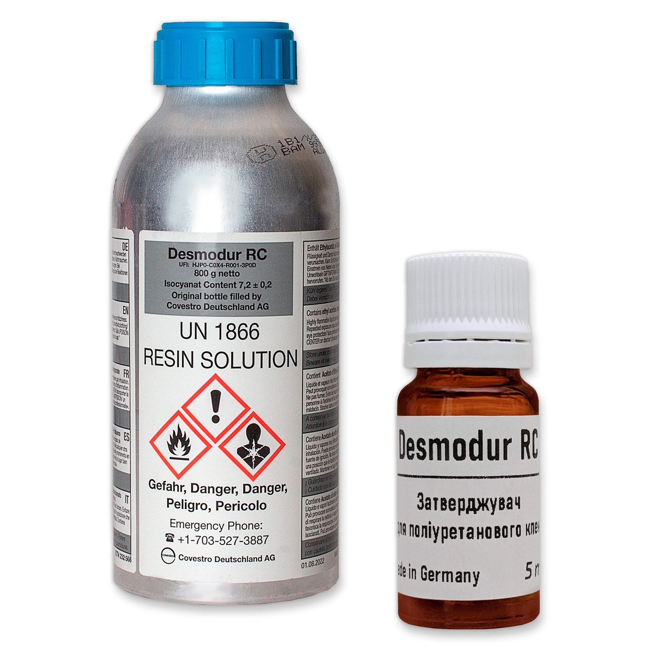 Отвердитель Desmodur RC, 5 мл для 100 мл ПВХ клея. Германия (ID ...