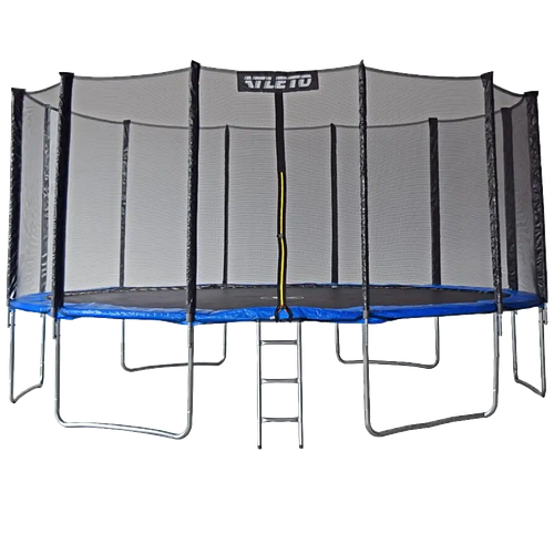 Батут Atleto ProMax 490 см с сеткой (3 места) (ID#2192528612), цена: 13400 ₴, купить на Prom.ua