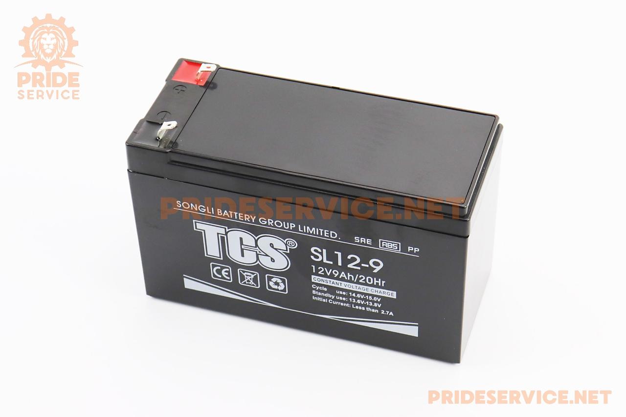 Аккумулятор 12V9Ah SL12-9 кислотный (L151*W65*H94mm) для ИБП, игрушек и др., АКБ, YQ - 348211 ...