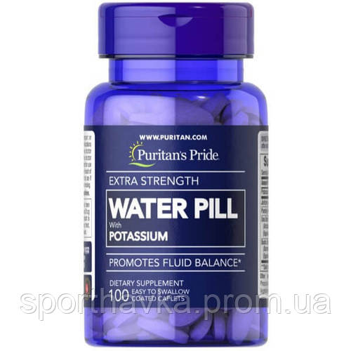 Water Pill Extra Strength Puritan's Pride (100 таблеток) (ID#2213356857 ...