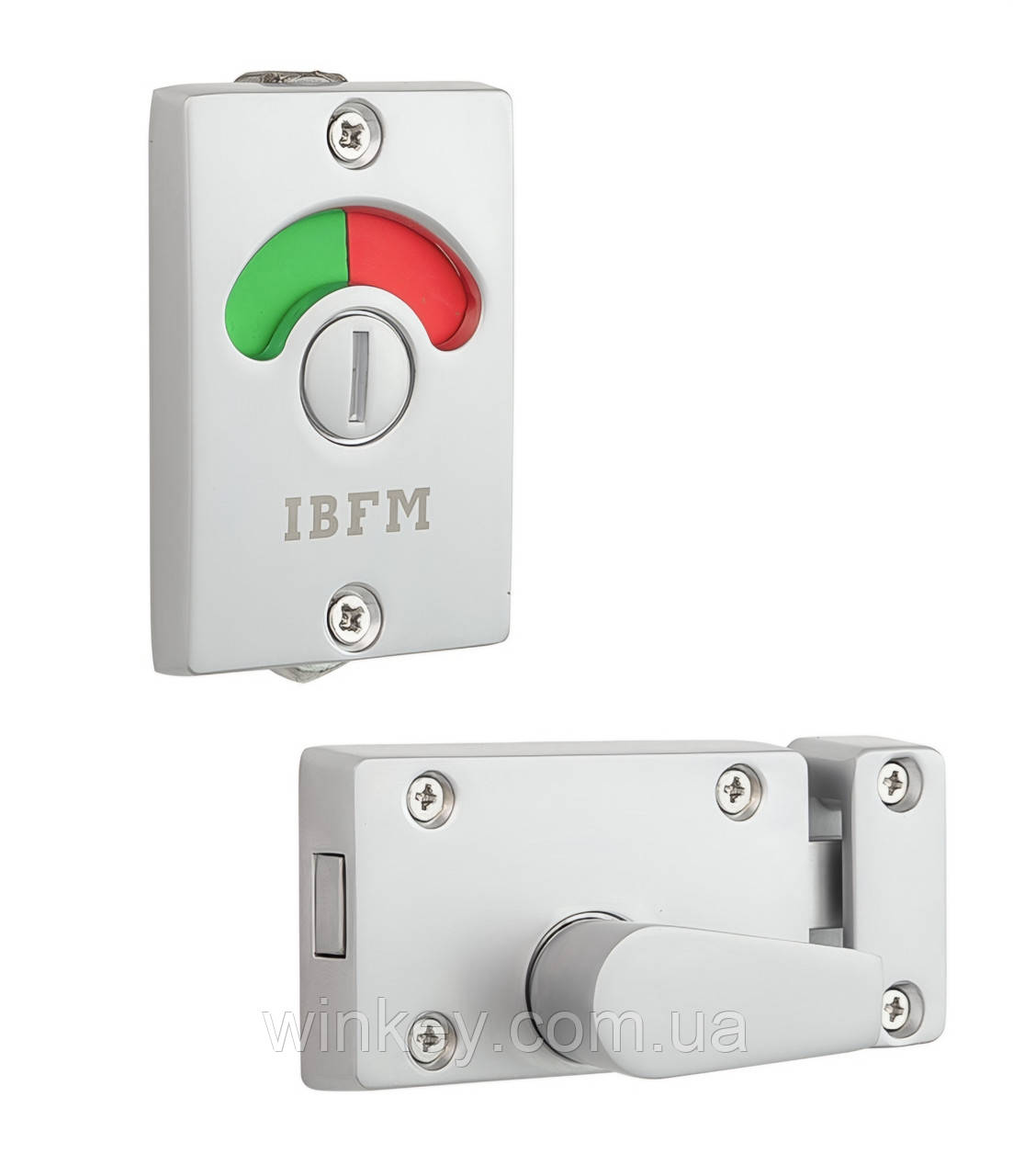 Защелка накладная IBFM 48 WC хром стин купить в интернет-магазине WINKEY