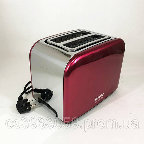 Тостер Magio MG-286, тостер для 2 гренок, электрический AI-374 горизонтальный тостер apm apm (ID ...