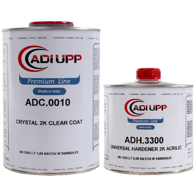 Автомобільний лак HS CRYSTAL 2K Clear Coat ADI UPP (ADC.001) 1 л + 0,5 ...