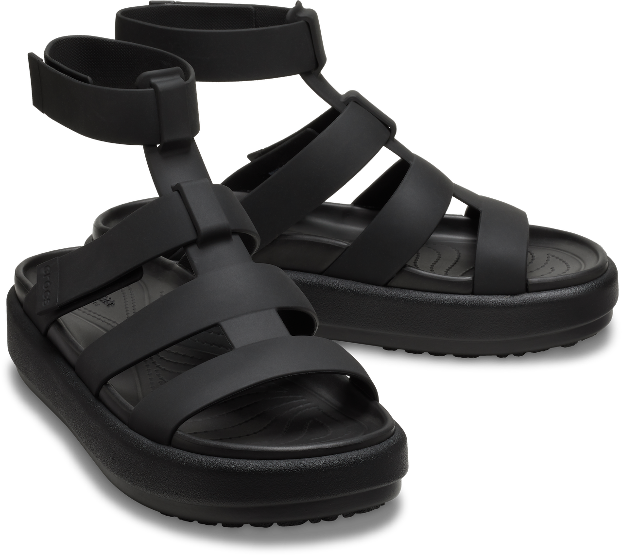 Жіночі босоножки CROCS BROOKLYN LUXE GLADIATOR W 209557 (ID#2215724342 ...
