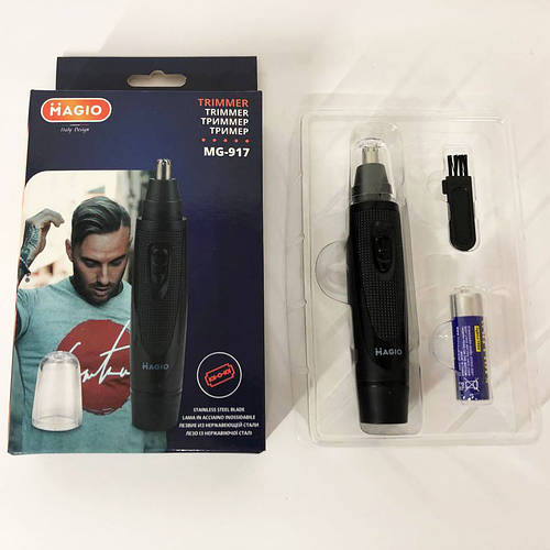 Бездротова електробритва MAGIO MG-917, Тример механічний, Електробритва з насадками FJ-143 для ...