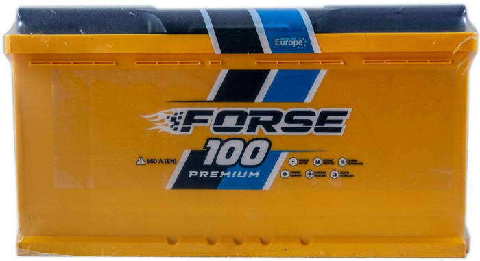 Аккумулятор 100 обратная (+ справа) 850А Forse Premium (ID#2216924847 ...