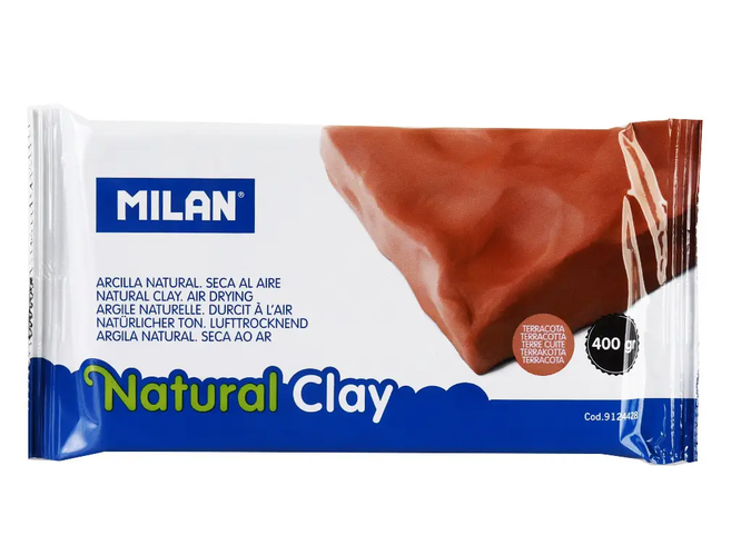 Натуральная глина для моделирования и лепки самозастывающая "Terracotta ...