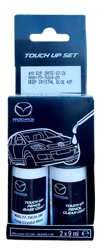 Оригинальная краска для сколов и царапин Mazda Deep Crystal Blue 42M ...