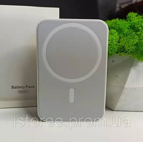 Беспроводной повербанк MagSafe 5000 mah для iphone powerbank battery ...