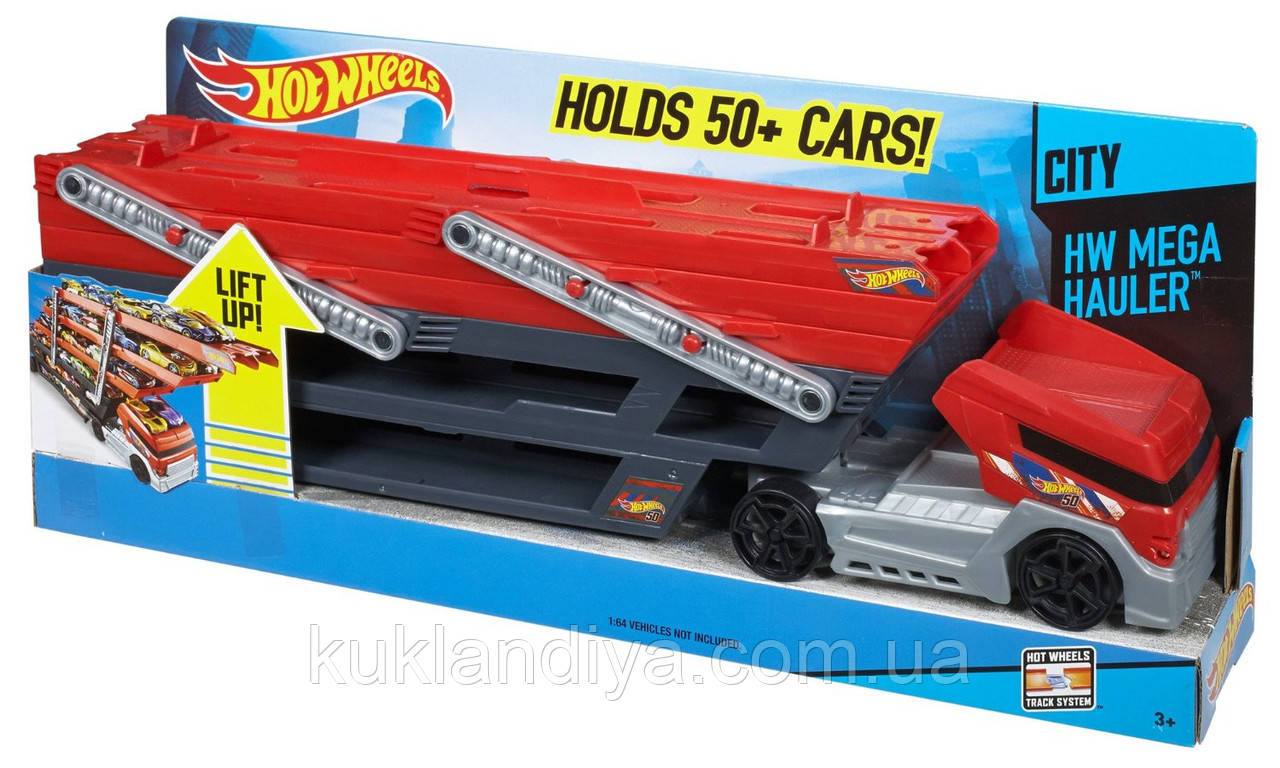 Автовоз Mega Hauler тягач на 50 машинок (Hot Wheels) купить в Украине ...
