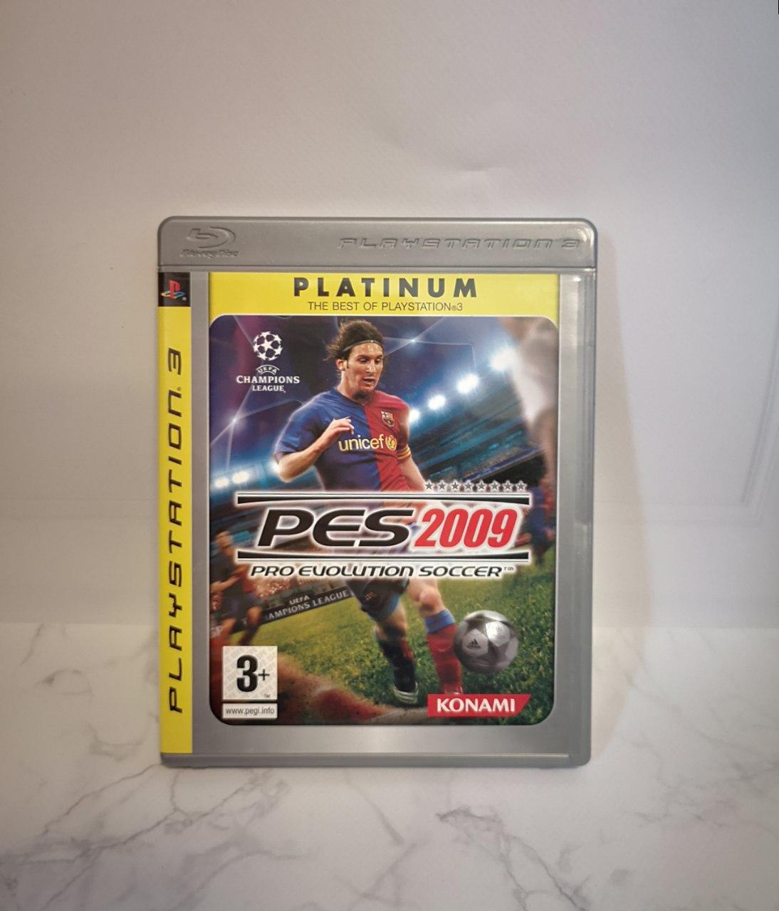 Pro Evolution Soccer 2009 Platinum, Б/У, английская версия - диск для ...