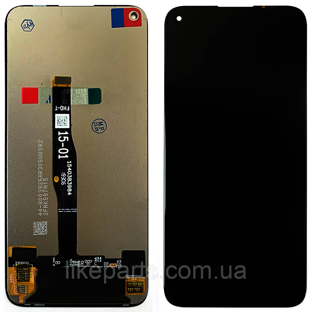 Екран (дисплей) Huawei P40 Lite 5G, Nova 7 SE + тачскрин черный ...