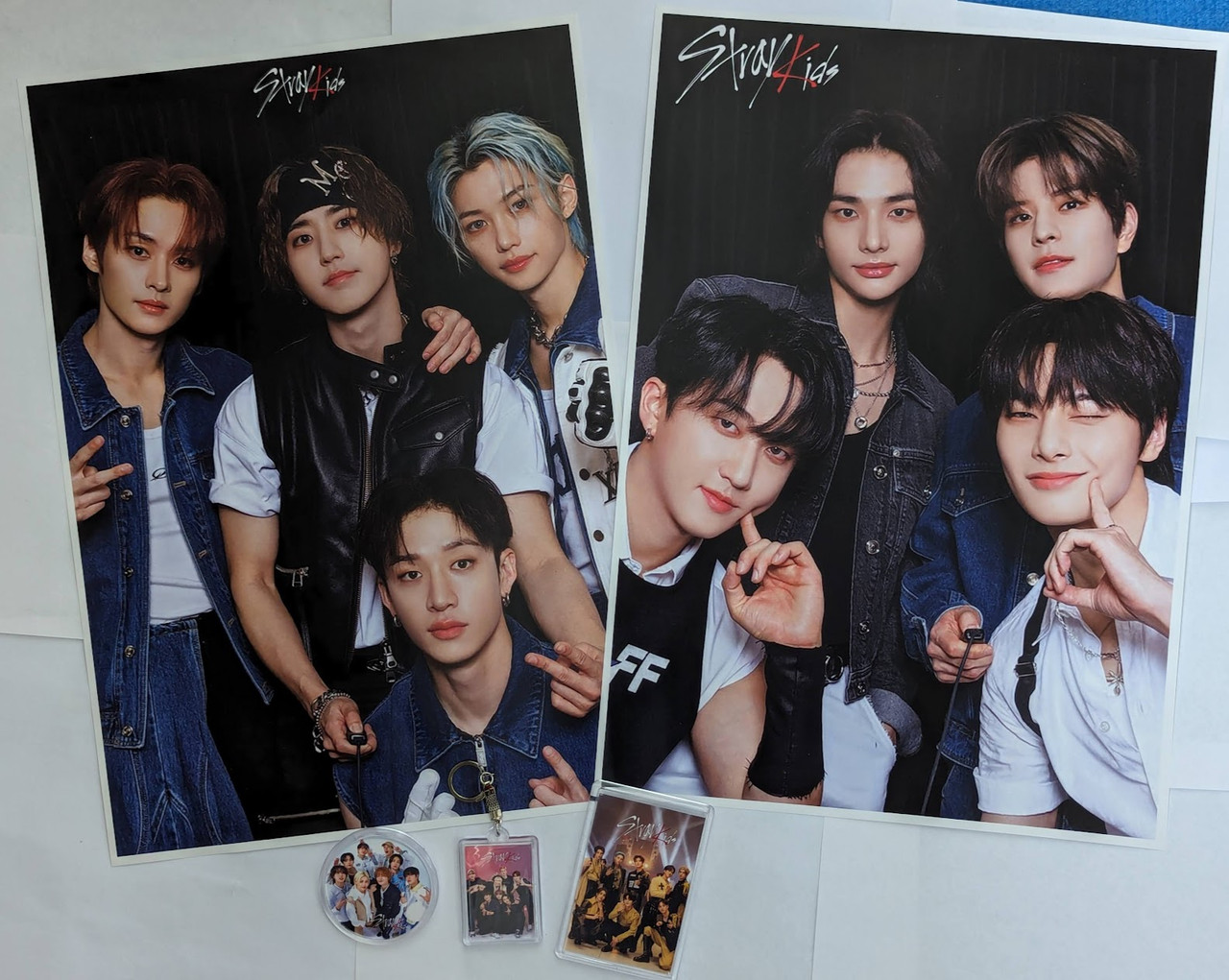 Stray kids box набор плакат брелок значок магніт Стрей кидс подарок ...