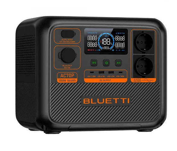Зарядна станція BLUETTI AC70P (ID#2218933294), цена: 19488 ₴, купить на Prom.ua