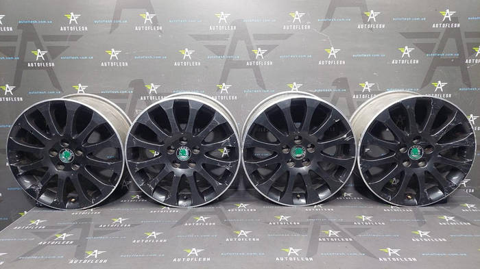 Диски R16 Skoda 6,5Jx16 ET43 5x100 Fabia Octavia Rapid Roomster Praktik ...