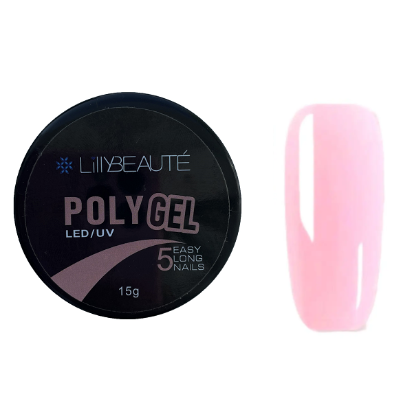Полигель для наращивания ногтей Lilly Beaute 15 мл, №5 (ID#2219510575 ...