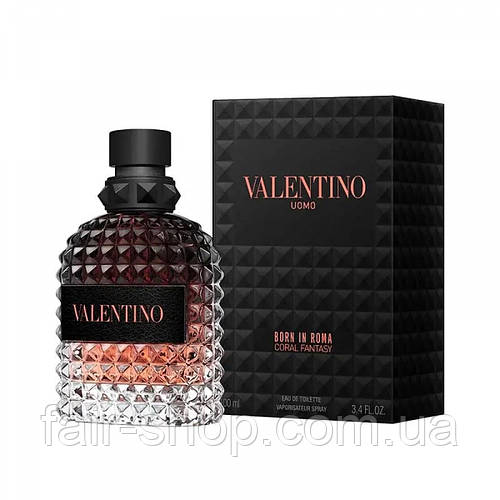 Мужской парфюм VALENTINO born in roma uomo coral 100 ML, оригинал ...