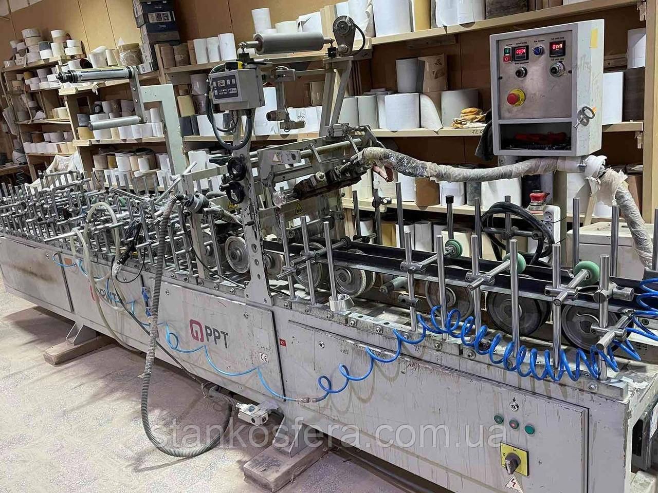 Окутывающий станок для ПВХ пленки Plasmek LM 300-P б/у + станция ...