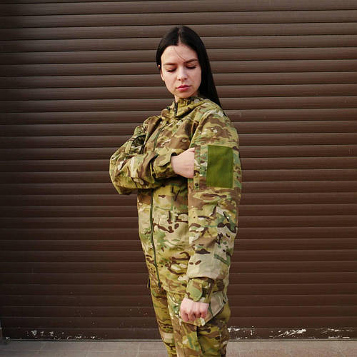 Боевой тактический костюм женский, мужчкой камуфляжный мультикам лето ...