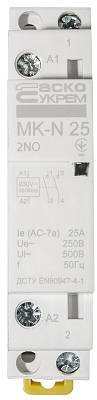 Контактор модульный MK-N 2P/25A 2NO АСКО (ID#824144690), цена: 381.53 ₴, купить на Prom.ua