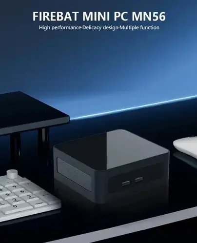 Міні ігровий ПК Firebat MN56 Ryzen 5500U 6 ядер, 16 GB ram 512 GB nvme ...