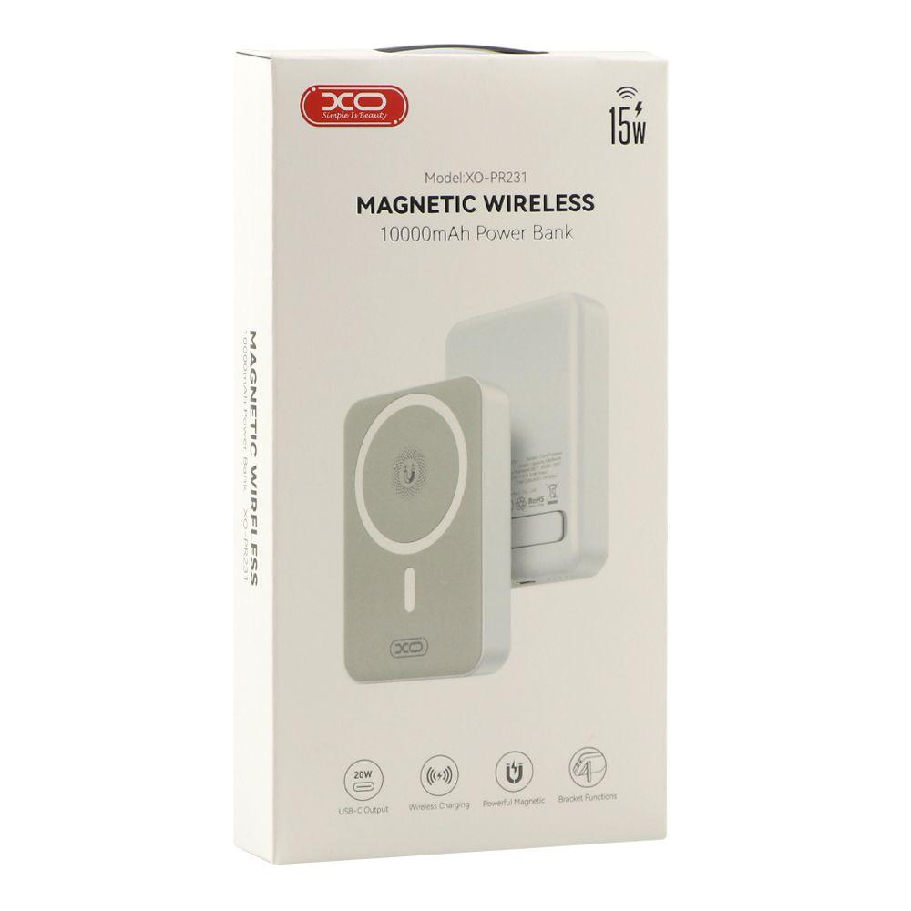 Повербанк для телефону XO PR231 Бездротова Зарядка MagSafe Power Bank 15W PD20W 10000 mAh Колір ...