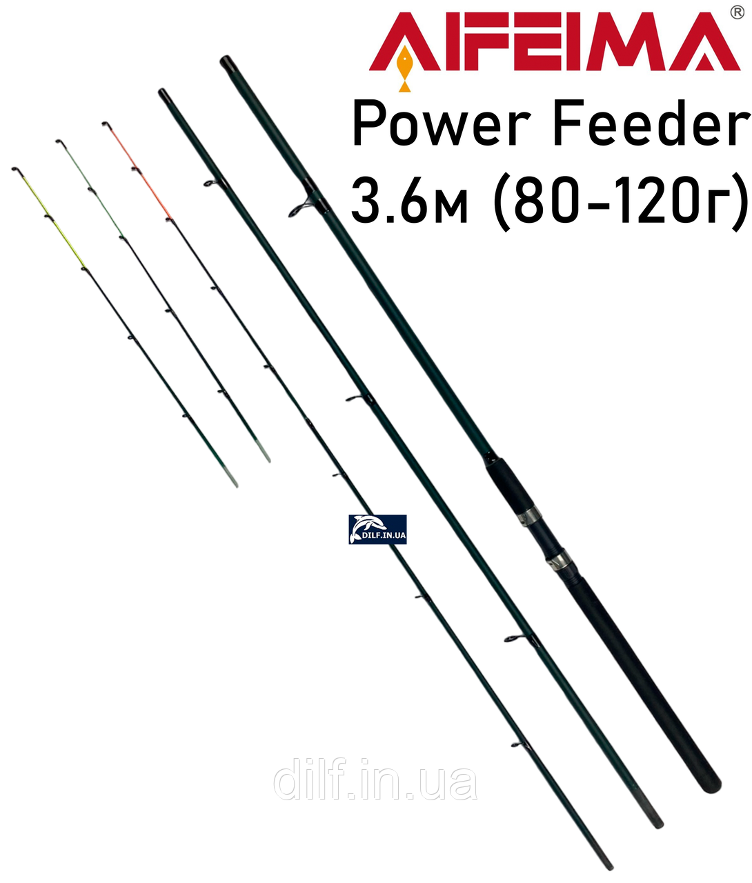 Удилище Feima Power Feeder 3.6м (80-120г) фидерное (AIFEIMA): продажа ...
