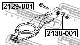Ексцентрик Febest FE 2130-001, ціна: 207.96 ₴, купити на Prom.ua