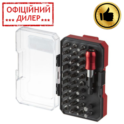 Набор отверточных насадок с держателем 33 ед Intertool TLT VT-3380 (ID ...