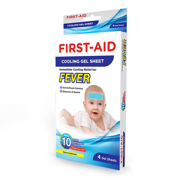 First Aid cooling gel - гелевий пластир для зняття температури у дітей ...