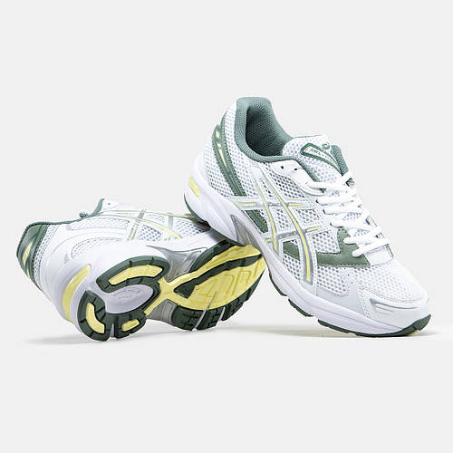 Белые мужские кроссовки Asics Gel Летние кроссовки Асикс сеточка ...