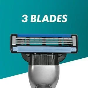Кассеты для бритья Gillette Mach3 5шт. Оригинал лезвия мак 3 (картриджи ...