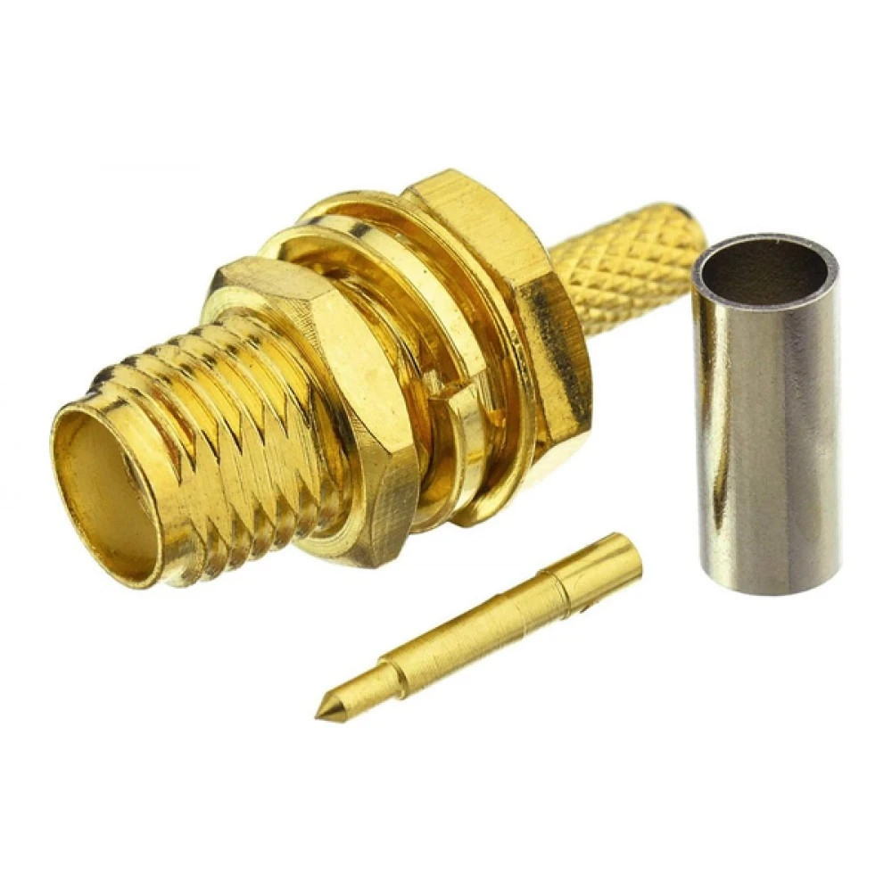 Гніздо RP-SMA jack || RG-58 обтискний (ID#2224467164), ціна: 37 ₴, купити на Prom.ua