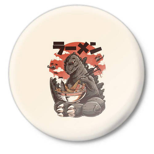 Значок "Godzilla" (Годзилла) (ID#2224732694), цена: 31 ₴, купить на Prom.ua