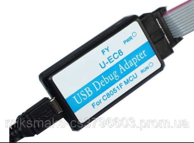 Програматор емулятор USB JTAG C8051F U-EC5 EC6 (10 (ID#2225107022 ...