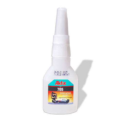 AKFIX 705, (50ml) клей цианоакрилатний, гелевий (ID#2225130927), цена: 90 ₴, купить на Prom.ua