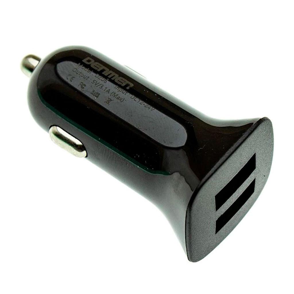 АЗУ Denmen DZ06, 2.4 A, Черный (ID#2225161077), цена: 69 ₴, купить на Prom.ua