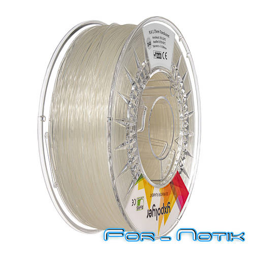 PLA ПЛА пластик для 3D принтера, прозрачный, филамент, 1,75 мм, 1кг ...