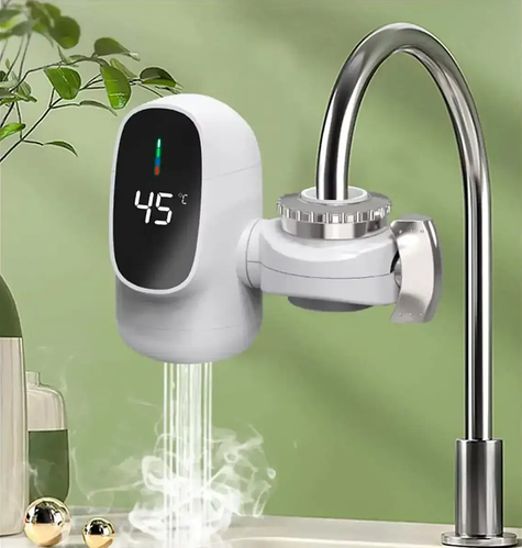 Проточный бойлер-водонагреватель-насадка на кран для кухни c LCD ...