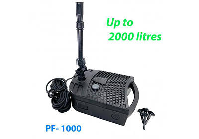 Фільтр підводний PF-1000 із УФ лампою 5 Вт та насосом HPF1000, ціна ...