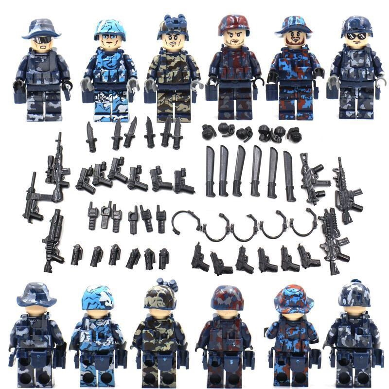 Фигурки человечки swat спецназ военные солдаты для Лего Lego (ID ...