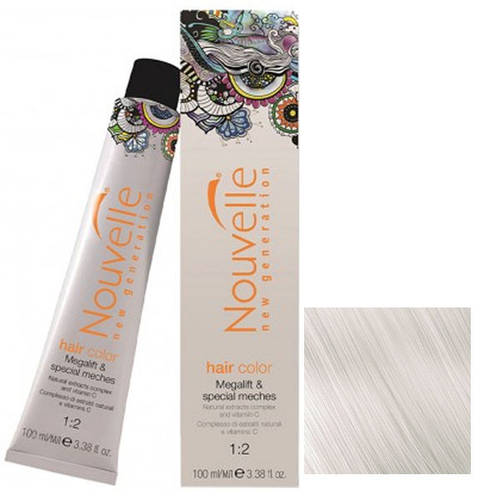 Nouvelle Hair Color Стійка крем-фарба для волосся_901 ультрасвітлий ...