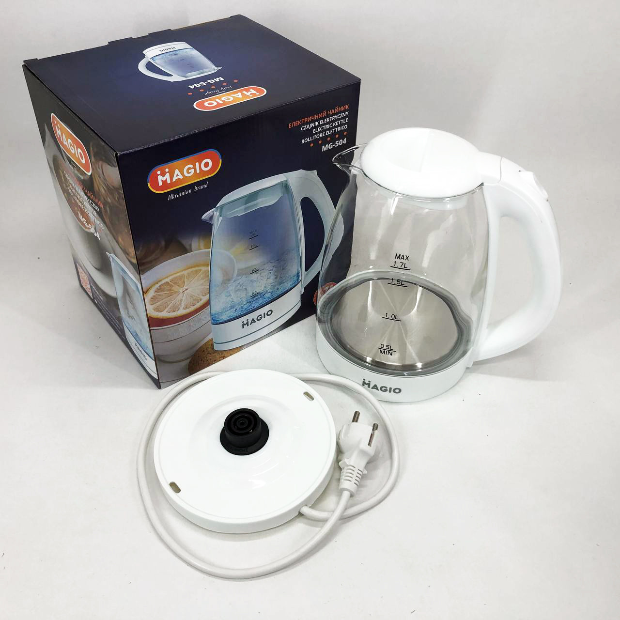 Электронный чайник Magio MG-504 / Чайник електро / Стильный AE-706 электрический чайник (ID ...