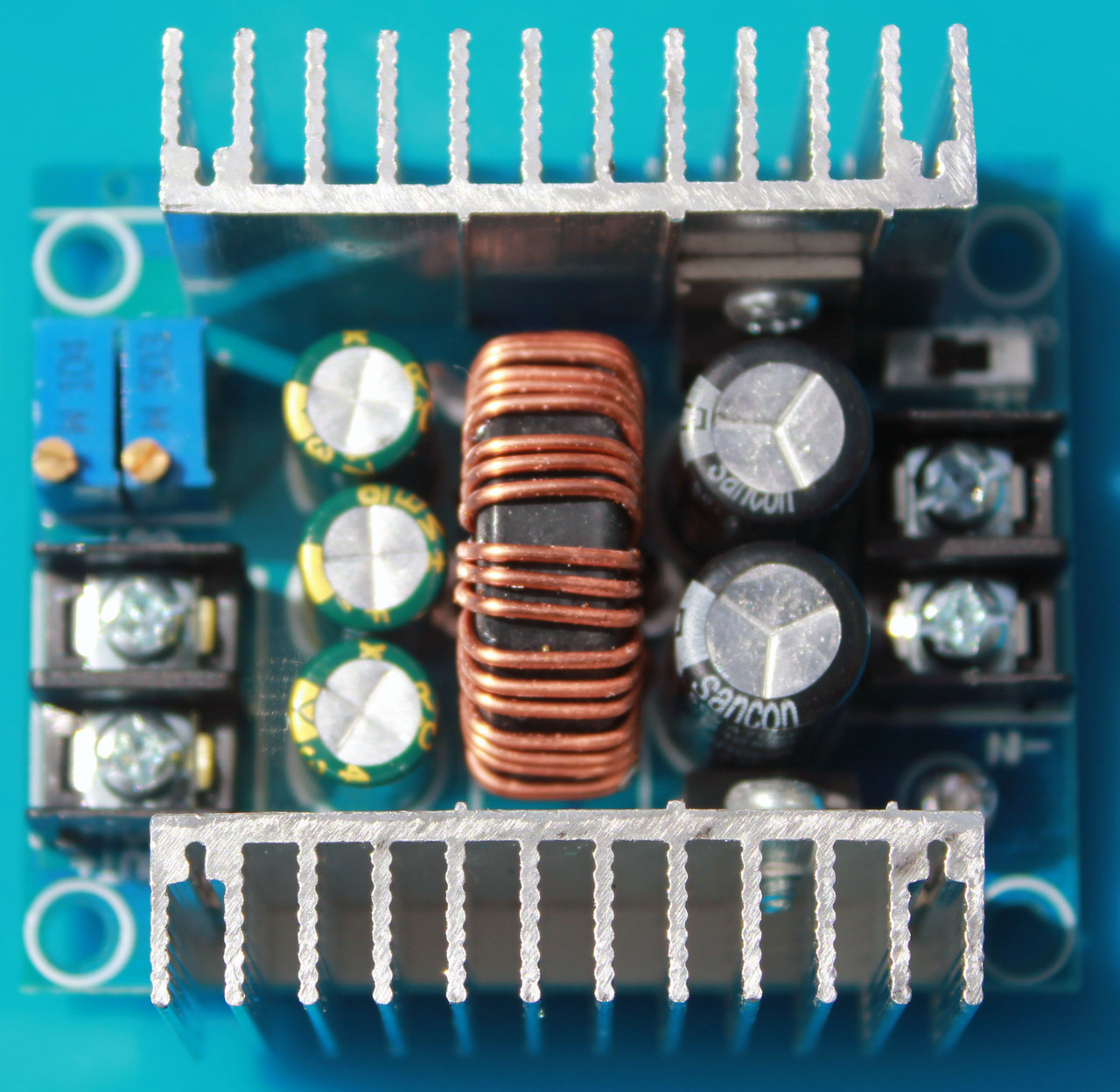 Інвертор DC-DC 300W 20A понижуючий на контролері TPS40057 | Імпульсний ...