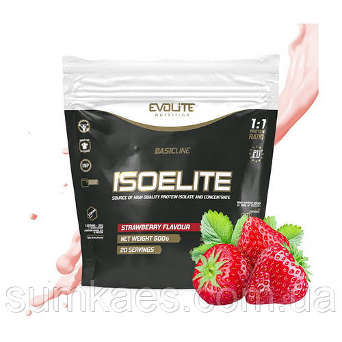 Протеин Iso Elite, 500 грамм Клубника Evolite Nutrition CL0076328 (ID ...