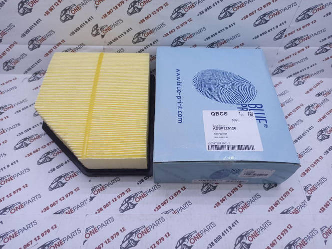 Фильтр воздуха Blue Print - ADBP220128 (AX000036, 165466RA0A) (ID ...