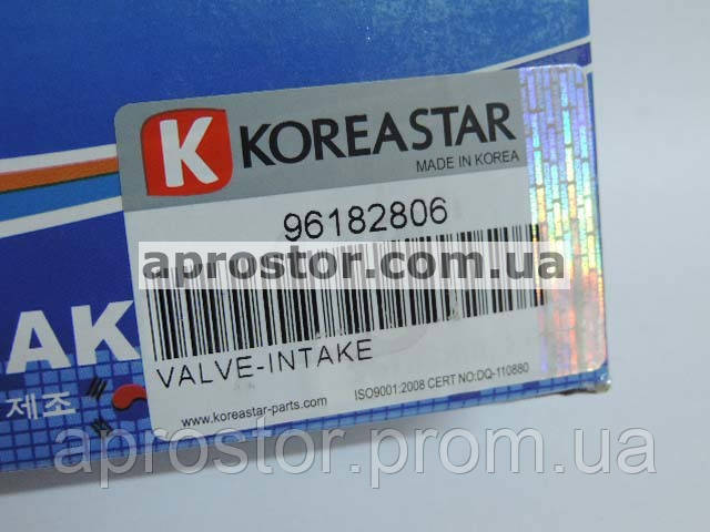 Купить Клапана Ланос 1,6, Нексия 1,5-1,6 16кл, Нубира 1,6, Такума 1,6 ...