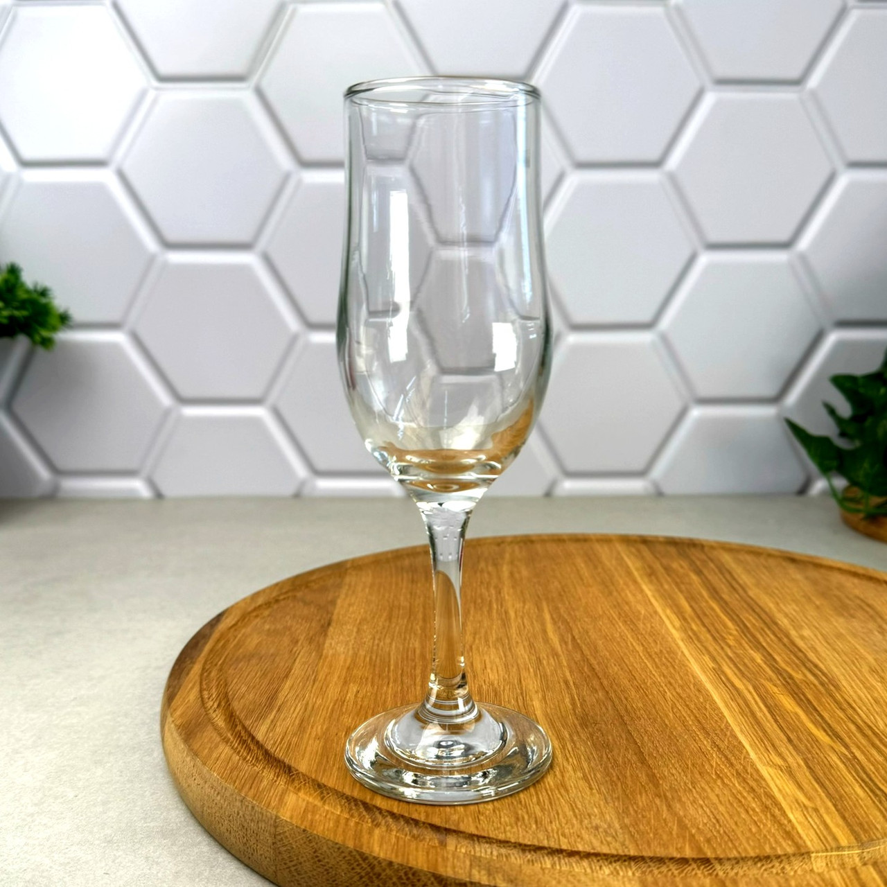 Бокал на ніжці для шампанського 190 мл Uniglass Ariadne Туліб — купити за вигідною ціною з